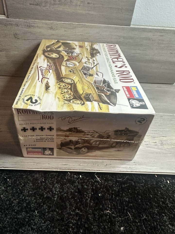 Monogram Rommel's Rod 1:24 scale model kit - Tom Daniel - new - factory ...