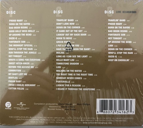 (CD; 3-CD Set) Creedence Clearwater Revival: Ultimate All-Time Greatest ...