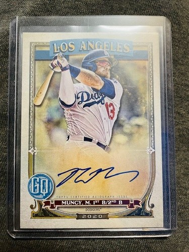 Max Muncy Auto Autograph Topps Gypsy Queen 2020, 2019 | eBay