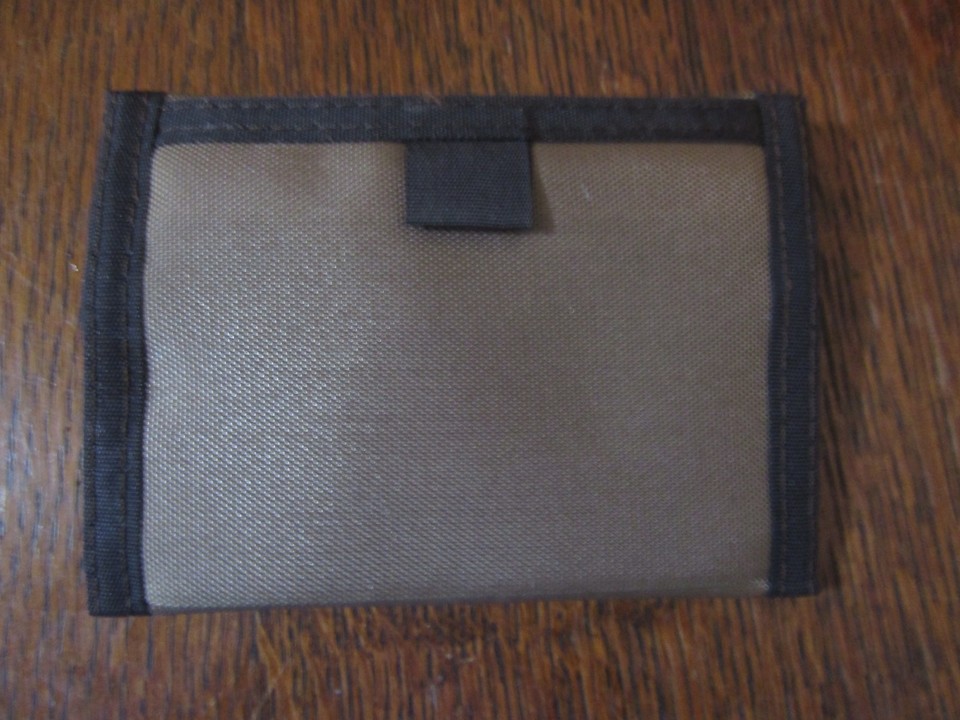 NOOP KOLLECTIONS Vintage RAINBOW ANCHOR Hook & Loop Nylon WALLET - 1980 ...