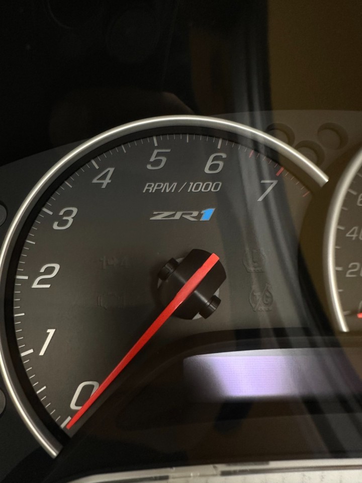 OEM 2012 Chevrolet Corvette C6 ZR1 Logo Speedometer Cluster KPH ...