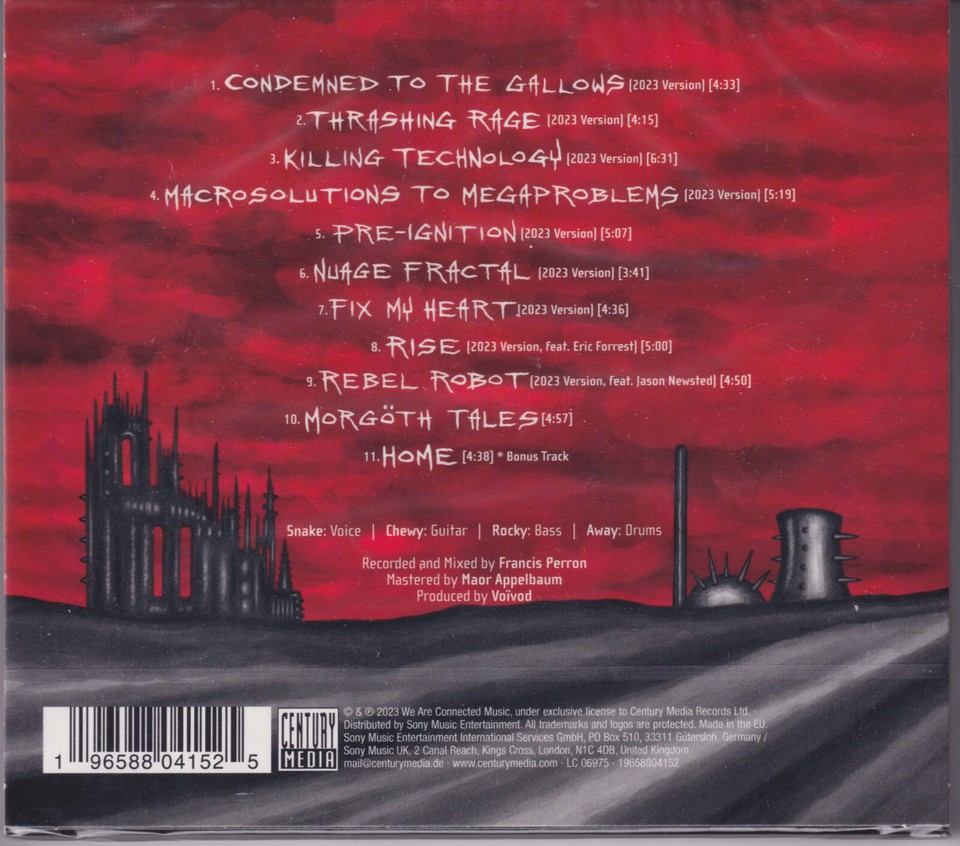 Voivod 2023 CD - Morgoth Tales +1 (Ltd. Ed. Slipcase) Watchtower/Vektor ...