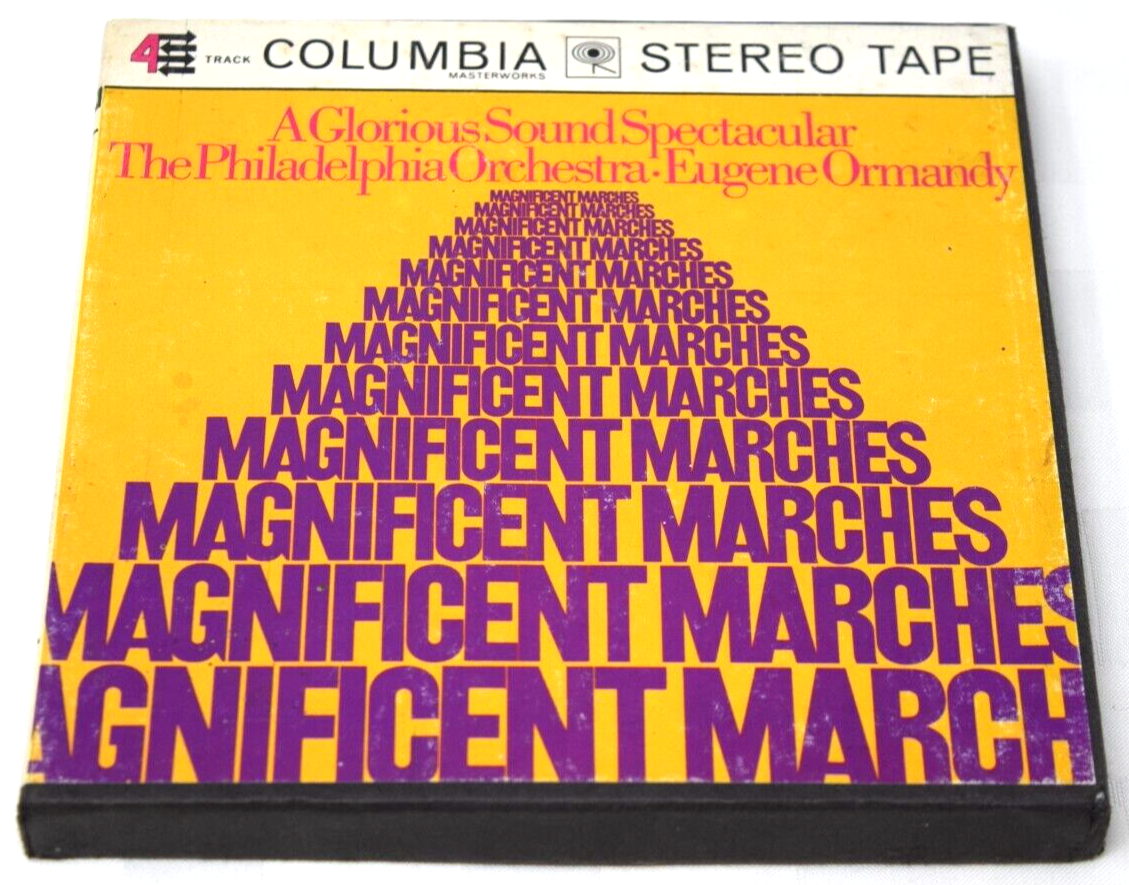 Ormandy Magnificent Marches Columbia MQ905 Reel To Reel Tape Classical ...