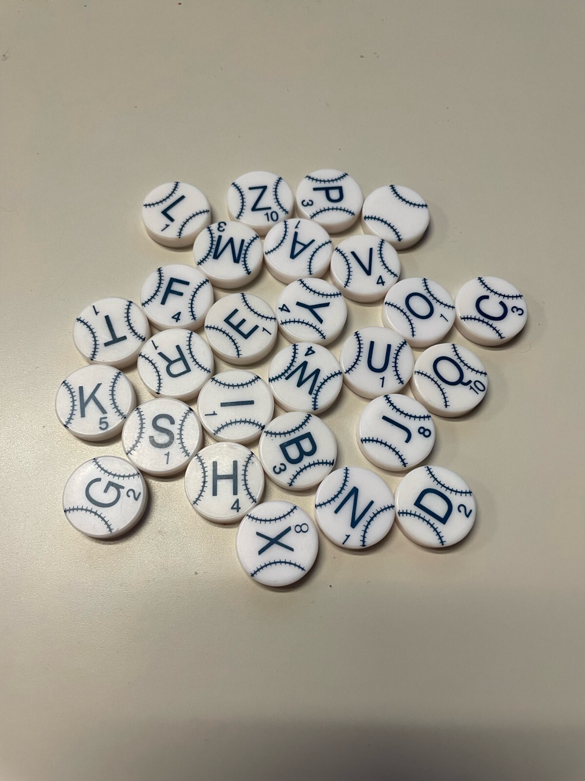 NY Yankees Scrabble Replacement Baseball Letter Tiles | eBay