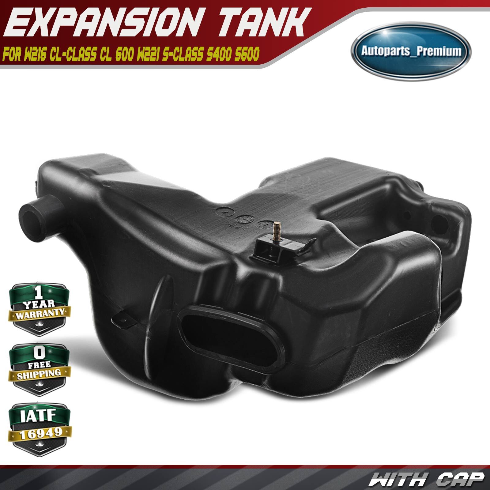 Windshield Washer Reservoir for Mercedes-Benz W216 CL500 CL550 W221 ...