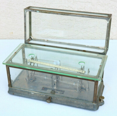 Vintage Analyticl Scale Weight Mass Sciencetific Pharmaceutical Lab ...