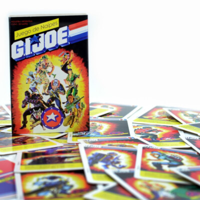 G.I.JOE Deck of Cards Cromy TV Cartoons 80s Made in Argentina Real ...