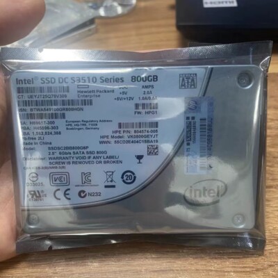 800GB SSD INTEL Dc S3510 Series SSDSC2BB800G6P HPG1 SATA III Solid State Drive | eBay
