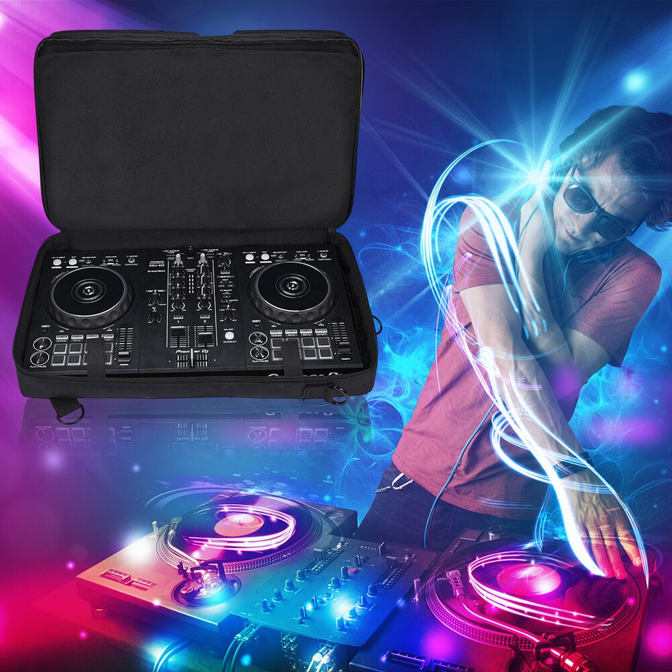 Portable DJ Disc Player Carrying Case Dustproof for Pioneer DDJ-400 DDJ ...