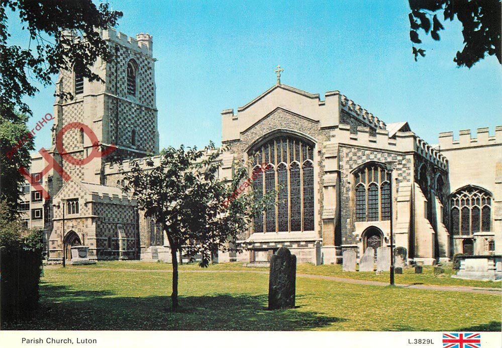 Picture Postcard>>Luton, Parish Church | eBay UK