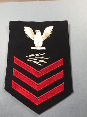 US Navy -1st class Radioman Rate Patch (Male size) | eBay