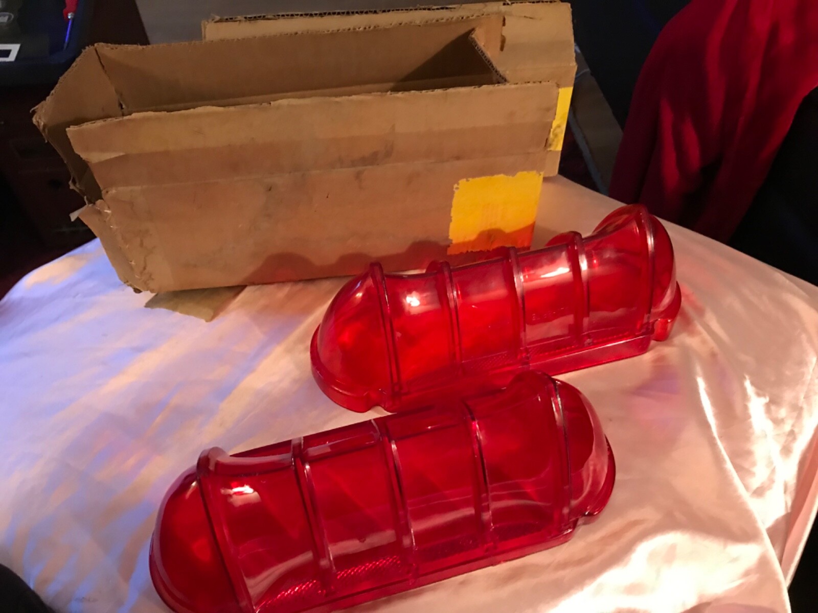 1961 Buick LeSabre Tail Light Lamp Lenses NORS Pair Glo Brite | eBay