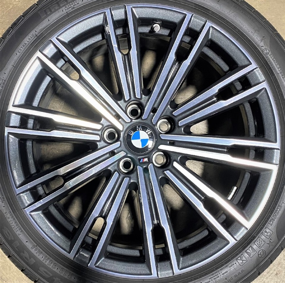OEM 18" BMW 3 SERIES 330e M340i Style M790 2020 Wheels/Rims Machined | eBay