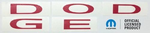 DODGE Trunk Badge Overlay Decal for 2015 - current Dodge Challenger | eBay