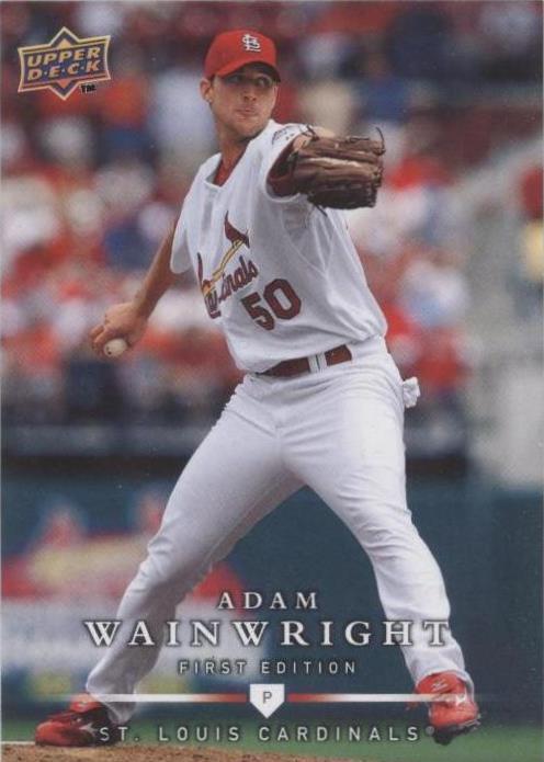 2008 Upper Deck First Edition - Adam Wainwright #50 for sale online | eBay
