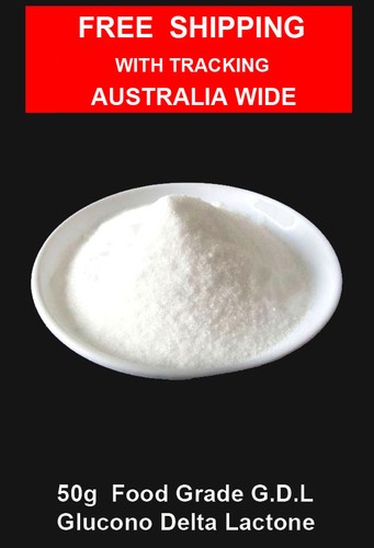 50g Food Grade Glucono Delta Lactone - GDL E575 - Vegan , Gluten Free ...