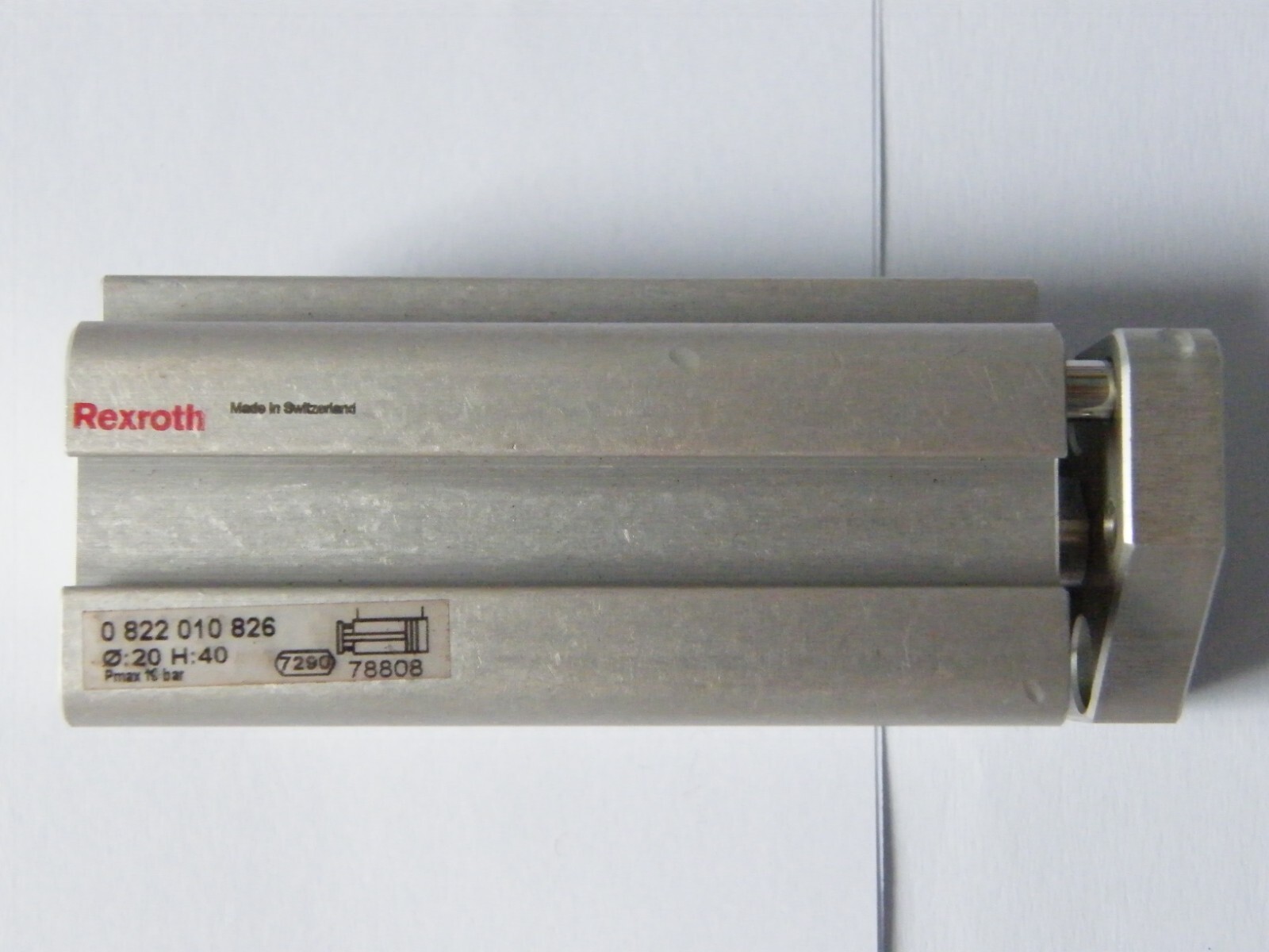 Bosch+Rexroth+0822010826+Short-stroke+cylinder+%28New%29 for sale ...