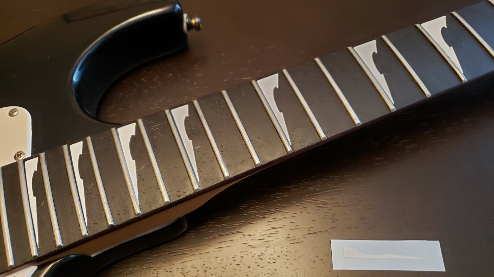 Shark Fins #4 Fretboard Marker Vinyl Decals Inlays for Any Guitar 30 ...