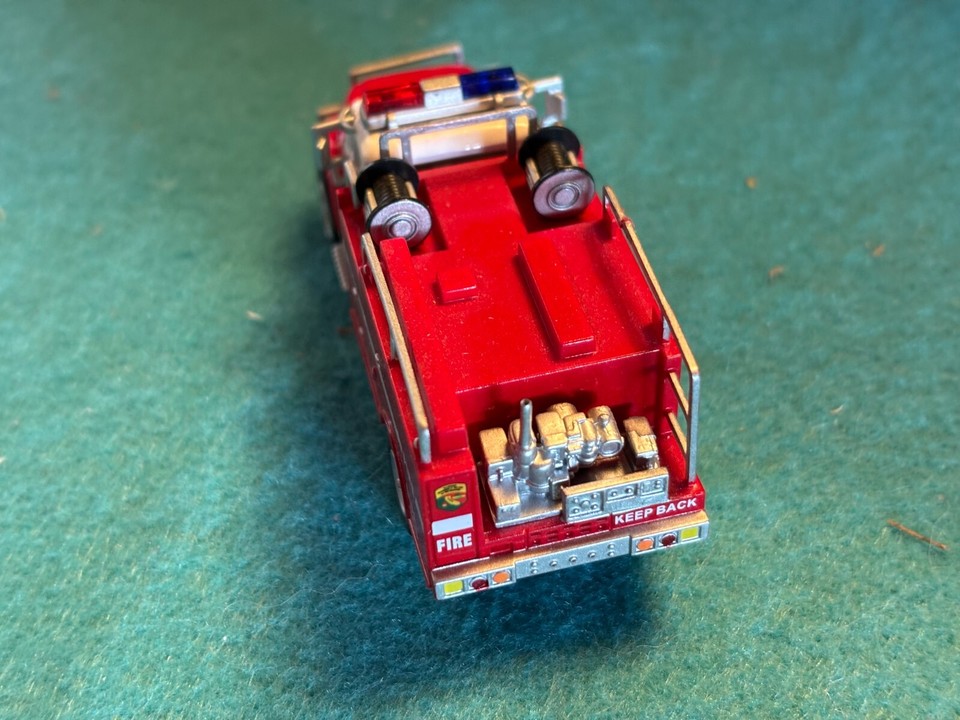 Loose, used, rare 1/87 scale Boley CDF ICS Type 3 wildland fire engine ...