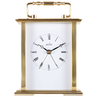 Acctim Gainsborough Mantel Clock Quartz Polished Metal Carriage Clock ...