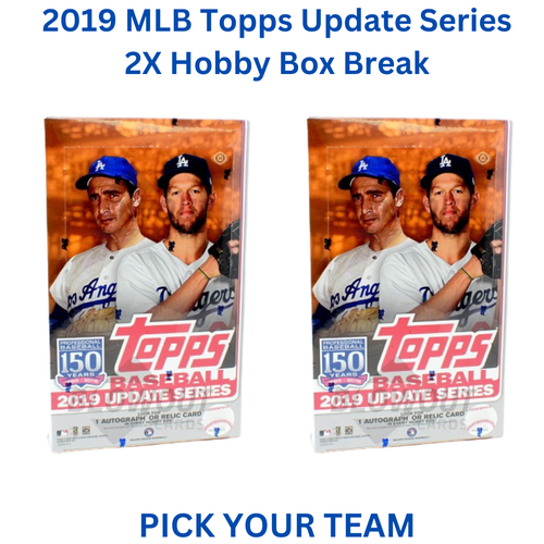 Atlanta Braves 2019 Topps Update MLB Hobby Box (2X) Break #612 | eBay