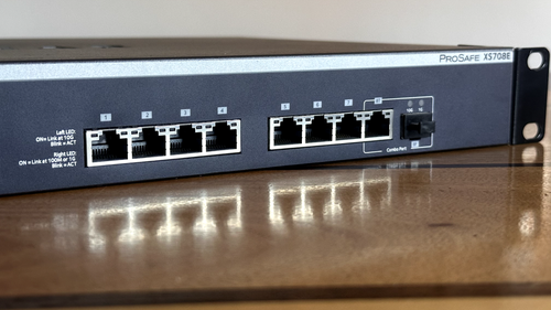 Netgear XS708E-100NES V1 8-Port 10-Gigabit Prosafe Plus Ethernet ...