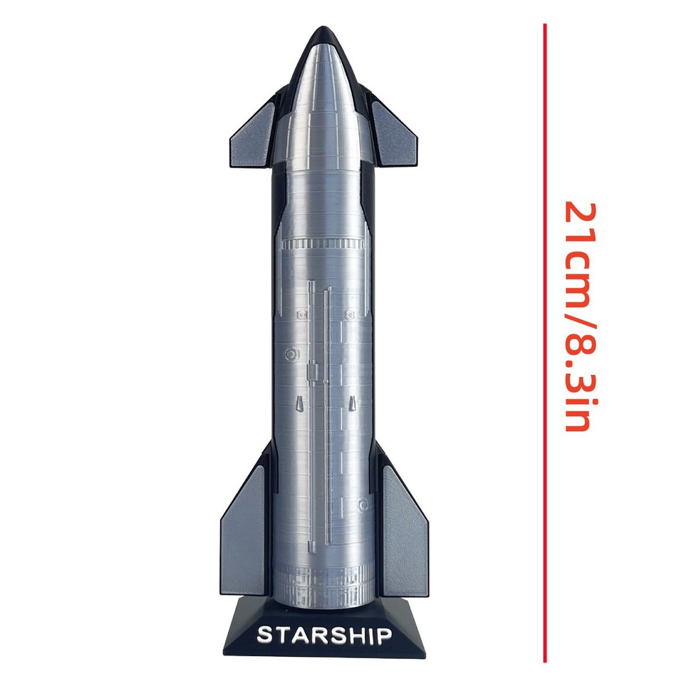 New 21cm 1/240 For SpaceX Starship S24 Falcon Heavy Dragon Spaceship ...