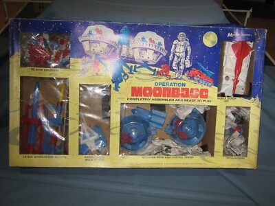 MARX LIKE, Mutiple Toy Makers Space " Operation Moon Base " | eBay
