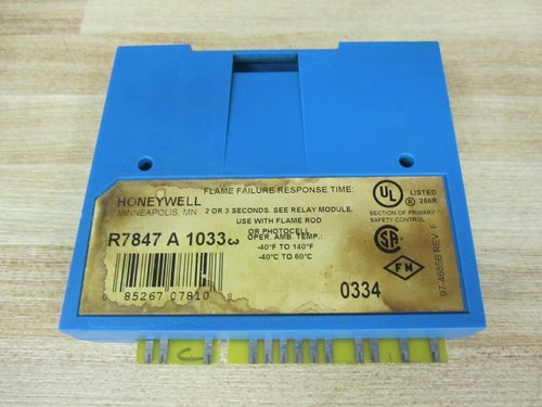 Honeywell R7847A-1033 Flame Amplifier R7847A1033 REV. F | eBay