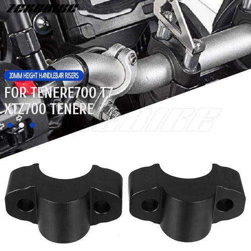 20MM height Handlebar Risers For Yamaha Tenere 700 T7 /Rally 2019-2021 ...