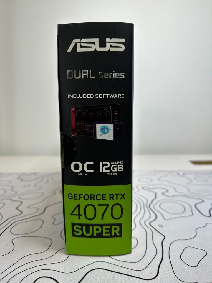 ASUS DUAL 4070 Super OC 12GB BOX ONLY | eBay
