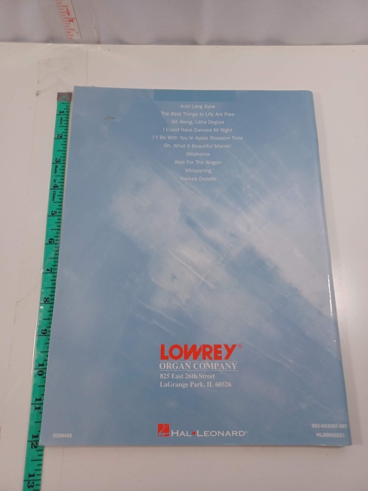 Hal Leonard Lowrey Magic organ book ten legacy & rahapsody paperback ...