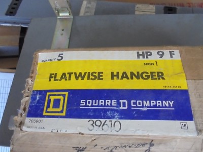 Square D HP9F, (1) Box of (5) Flatwise Hanger - NEW-B | eBay