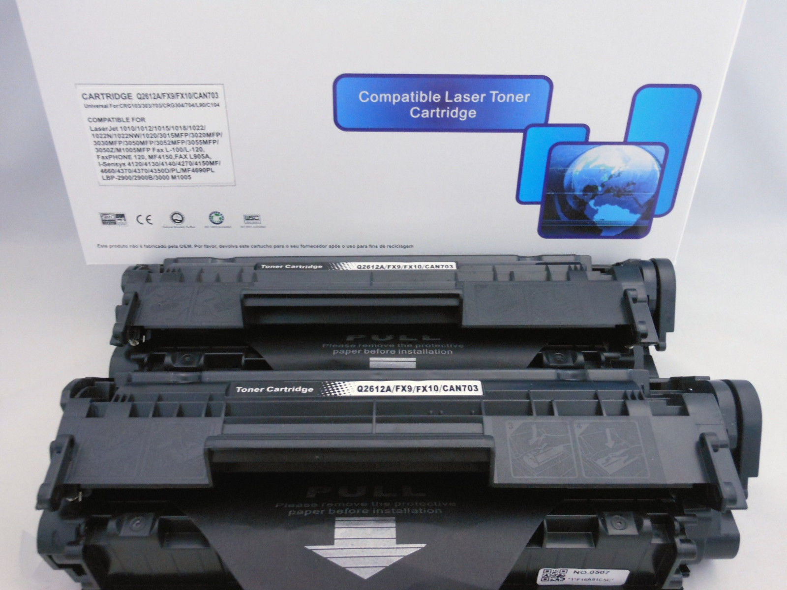 2PK L104 FX10 Toner Cartridge for Canon imageCLASS MF4150 MF4350d 4370 ...