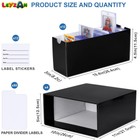 Trading Card Storage Box, 3-in-1 Cardboard Card Organizer Box with ...
