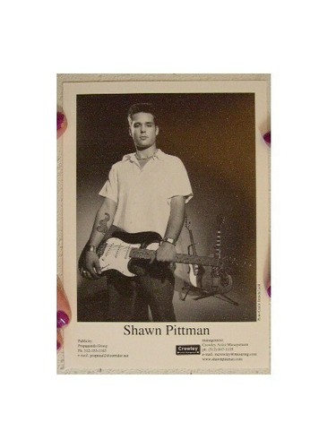 Shawn Pittman Press Kit E Foto | eBay