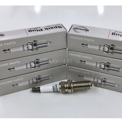 6Pcs Genuine Denso Spark Plug 22401-EW61C For Nissan Infiniti EX35 ...