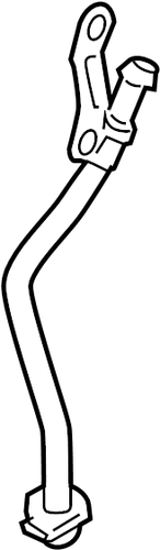 VW/Audi/Porsche 07K121065J Engine Coolant Bypass Pipe | eBay