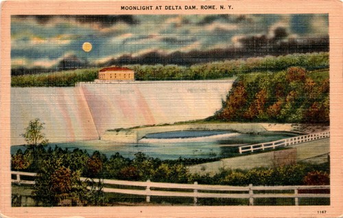 Delta Dam Rome New York Mohawk River Fort Stanwix National Monument Eri ...