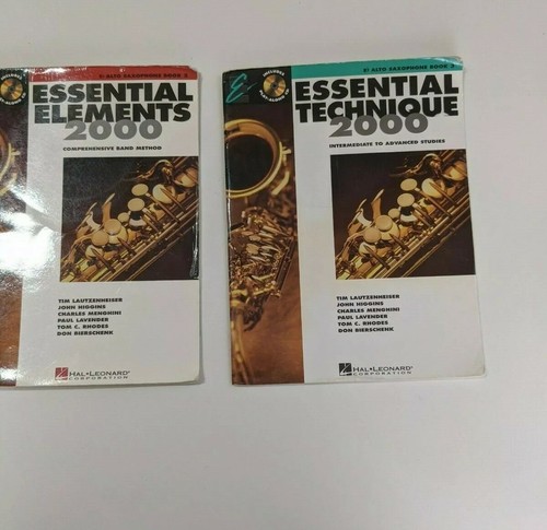Essential Elements and Simple Techniques Saxophone books 2 and with ...