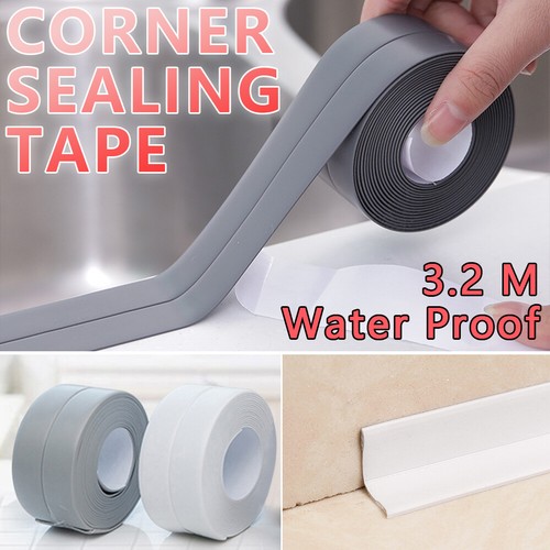 1/2pc Waterproof Wall Corner Sealing Tape Self Adhesive Bathroom ...