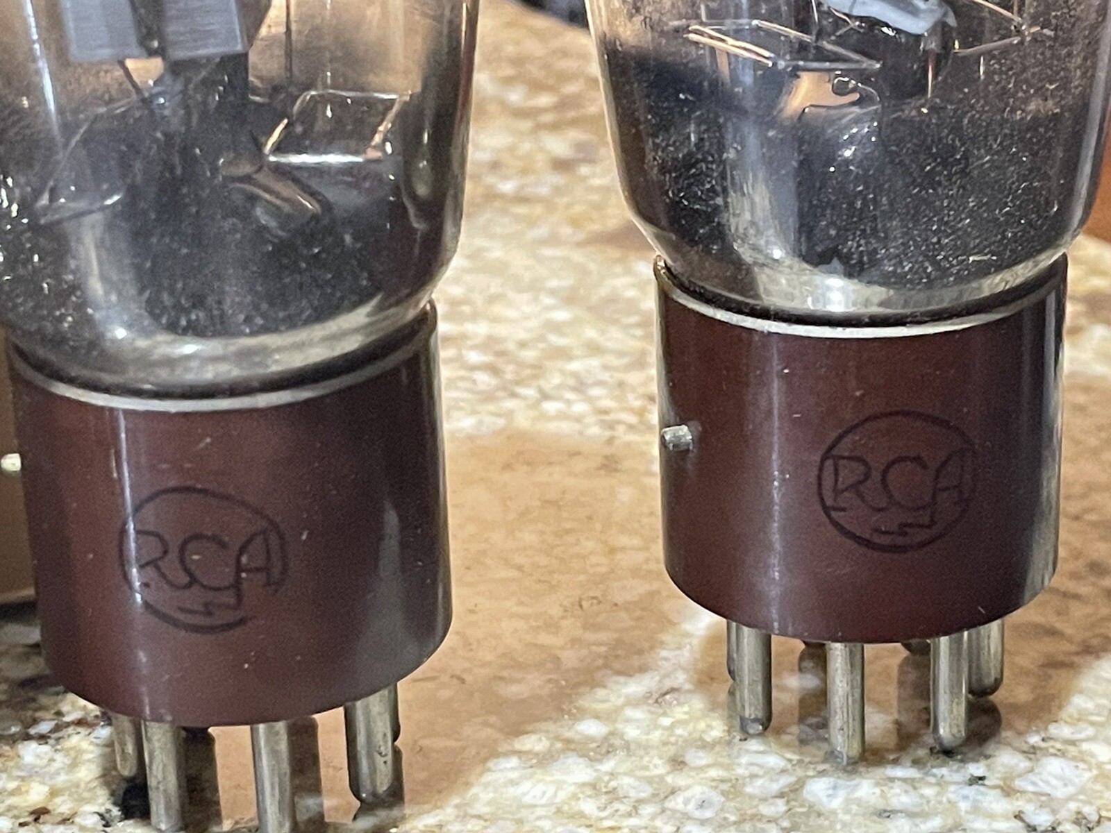 2 vintage power tubes RCA CRC 837 US Navy With Boxes Tested Good On ...