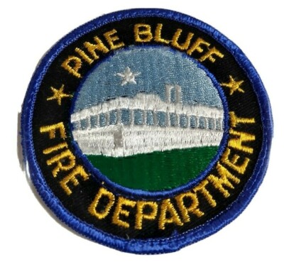 Pine Bluff Arkansas Fire Department Patch AR Fire Dept. | eBay