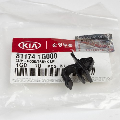 Genuine OEM Hyundai Accent Hood Support Rod Clip 81174-1G000 (fits 2006 ...