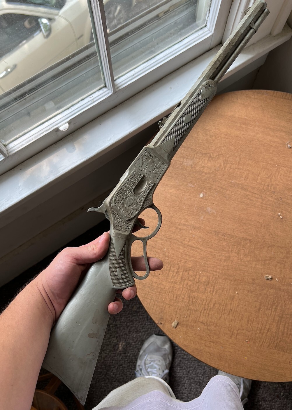 Vintage Early 1900s Mar Wild West Antique Toy Gun Plastic / Metal Good ...