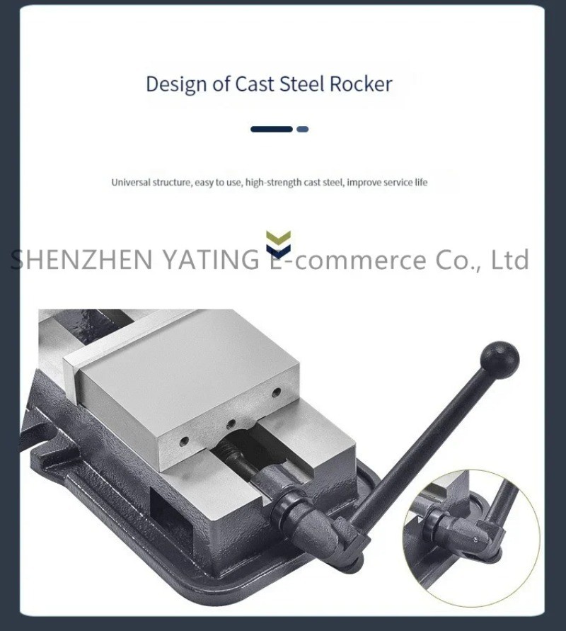 Precision Angle-fixed Milling Machine, Precision Bench Vise, 4-inch and ...