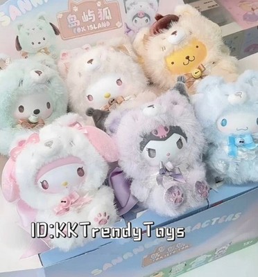 MINISO Sanrio Fox Island Series Blind Box Confirmed Action Figure Toy ...