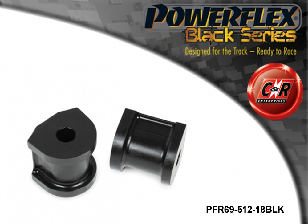 Powerflex Black Rr ARB Bushes 18mm fits Impreza GH 10/07-12/10 PFR69 ...