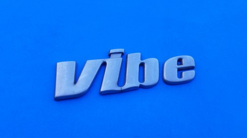 03 04 05 06 07 08 PONTIAC VIBE REAR SIDE EMBLEM LOGO BADGE SYMBOL SIGN ...