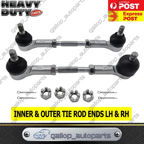 LH & RH INNER & OUTER STEERING TIE ROD ENDS FOR TF 4WD HOLDEN RODEO ...